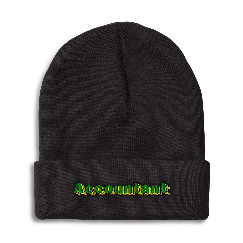 Beanies for Men Accountant Winter Hats for Women Acrylic Skull Cap 1 ...