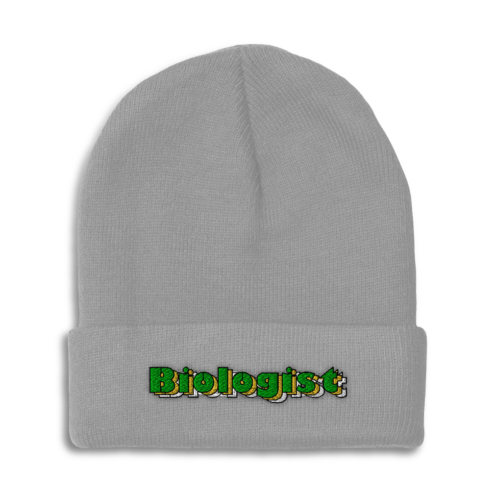 Beanies for Men Biologist Winter Hats for Women Acrylic Skull Cap 1 ...