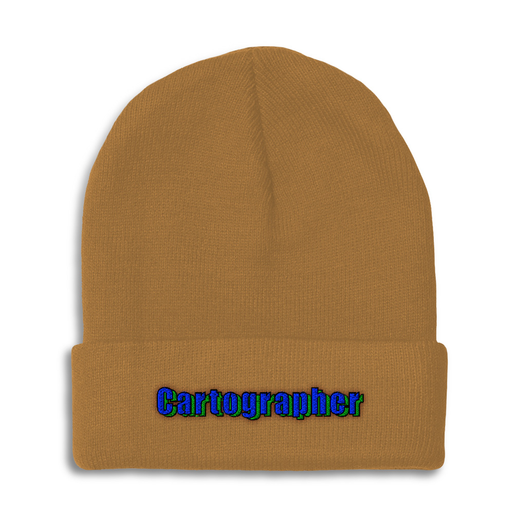 Beanies for Men Cartographer Winter Hats for Women Acrylic Skull Cap 1 ...