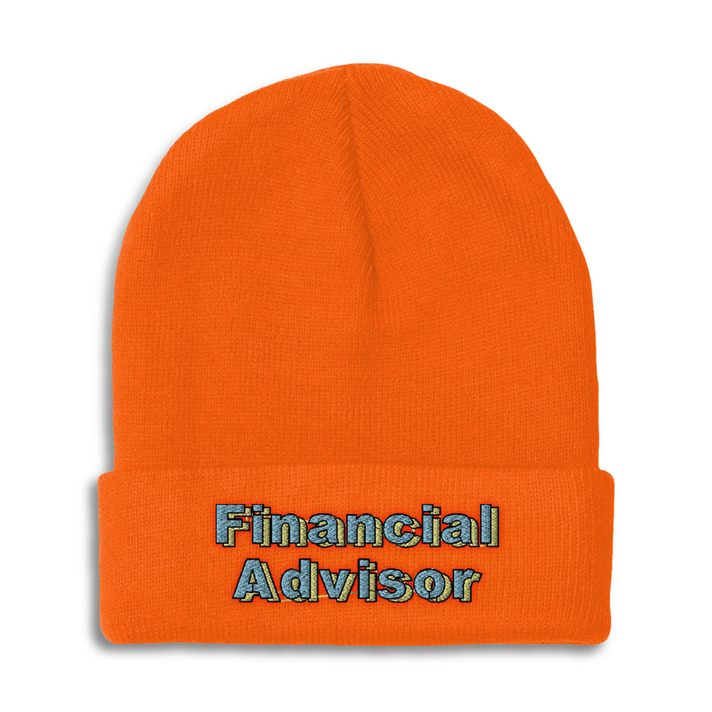 Beanies for Men Financial Advisor Winter Hats for Women Acrylic Skull ...
