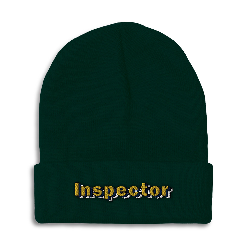 Beanies for Men Inspector Winter Hats for Women Acrylic Skull Cap 1 ...