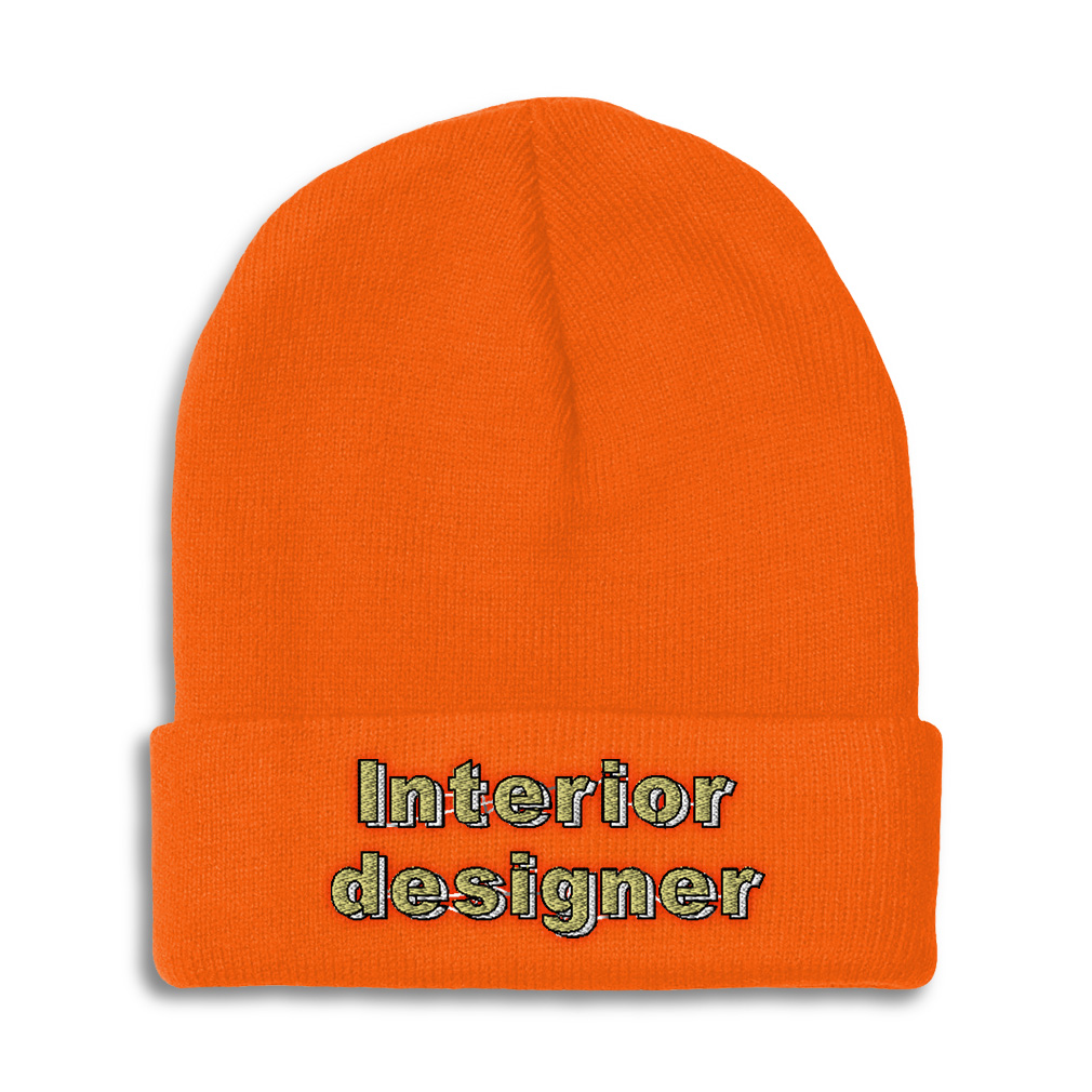 Beanies for Men Interior Designer Winter Hats for Women Acrylic Skull ...
