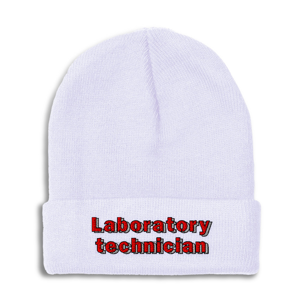Beanies for Men Laboratory Technician Winter Hats for Women Acrylic ...