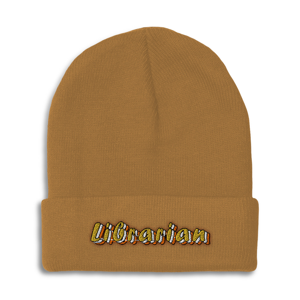 Beanies for Men Librarian Winter Hats for Women Acrylic Skull Cap 1 ...