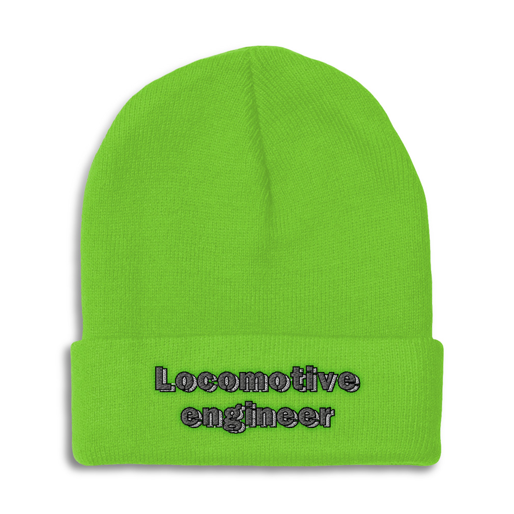 Beanies for Men Locomotive Engineer Winter Hats for Women Acrylic Skull ...
