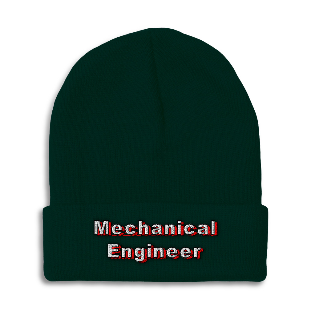 Beanies for Men Mechanical Engineer Winter Hats for Women Acrylic Skull ...