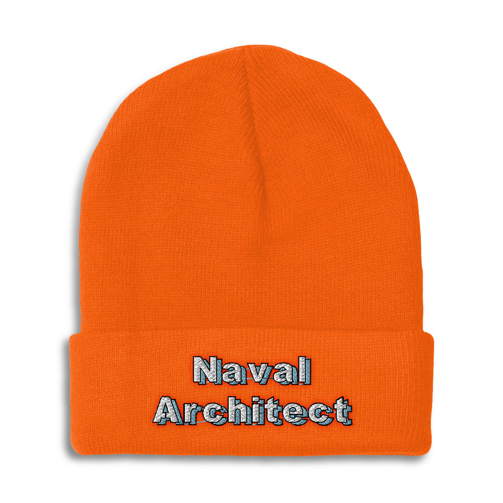 Beanies for Men Naval Architect Winter Hats for Women Acrylic Skull Cap ...
