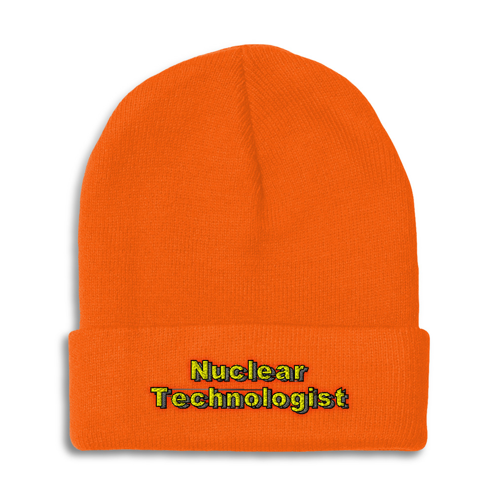 Beanies for Men Nuclear Technologist Winter Hats for Women Acrylic ...