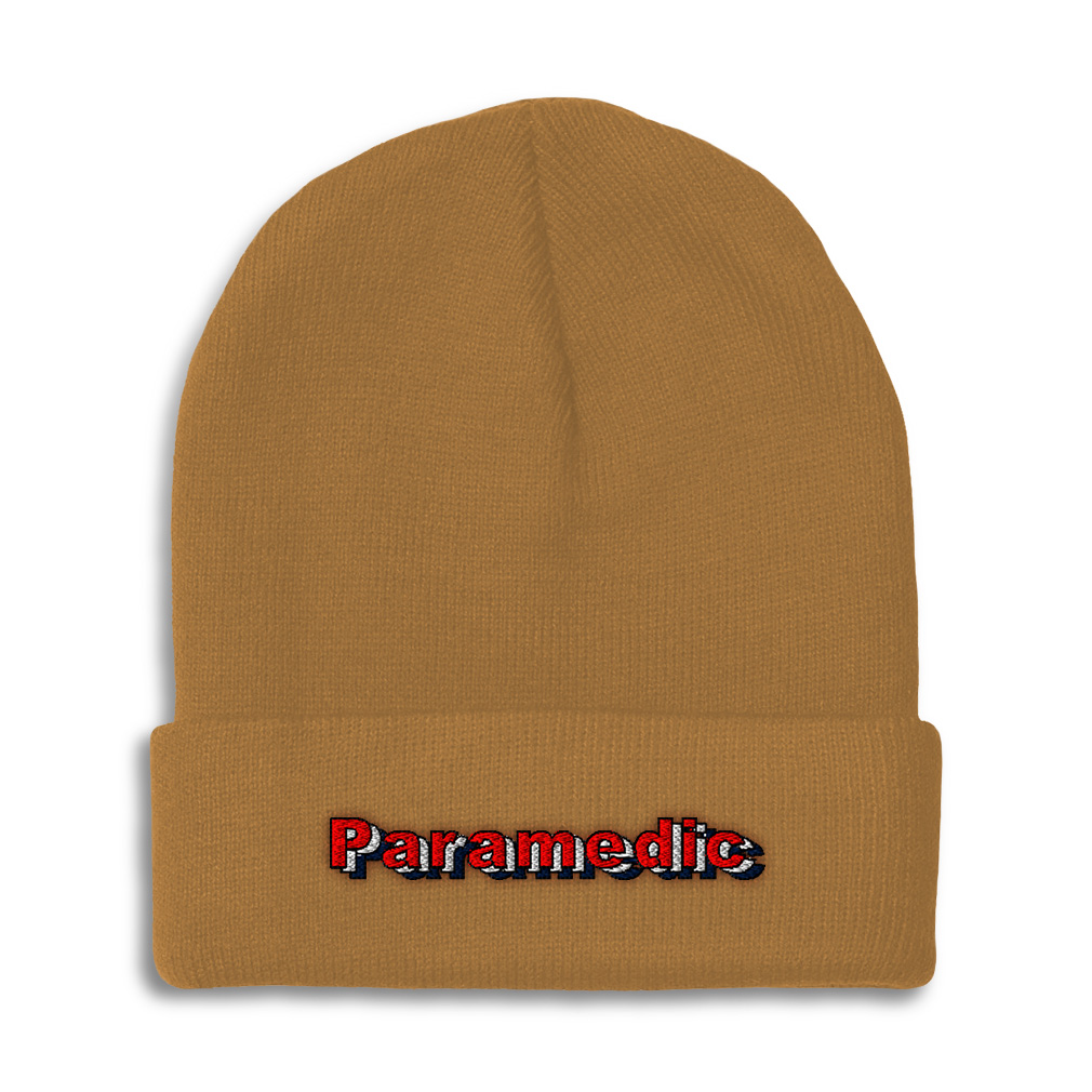 Beanies for Men Paramedic Winter Hats for Women Acrylic Skull Cap 1 ...