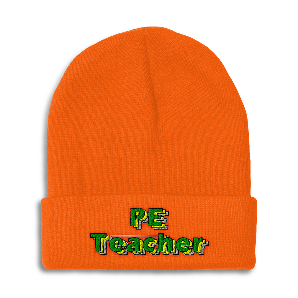 Beanies for Men Pe Teacher Winter Hats for Women Acrylic Skull Cap 1 ...