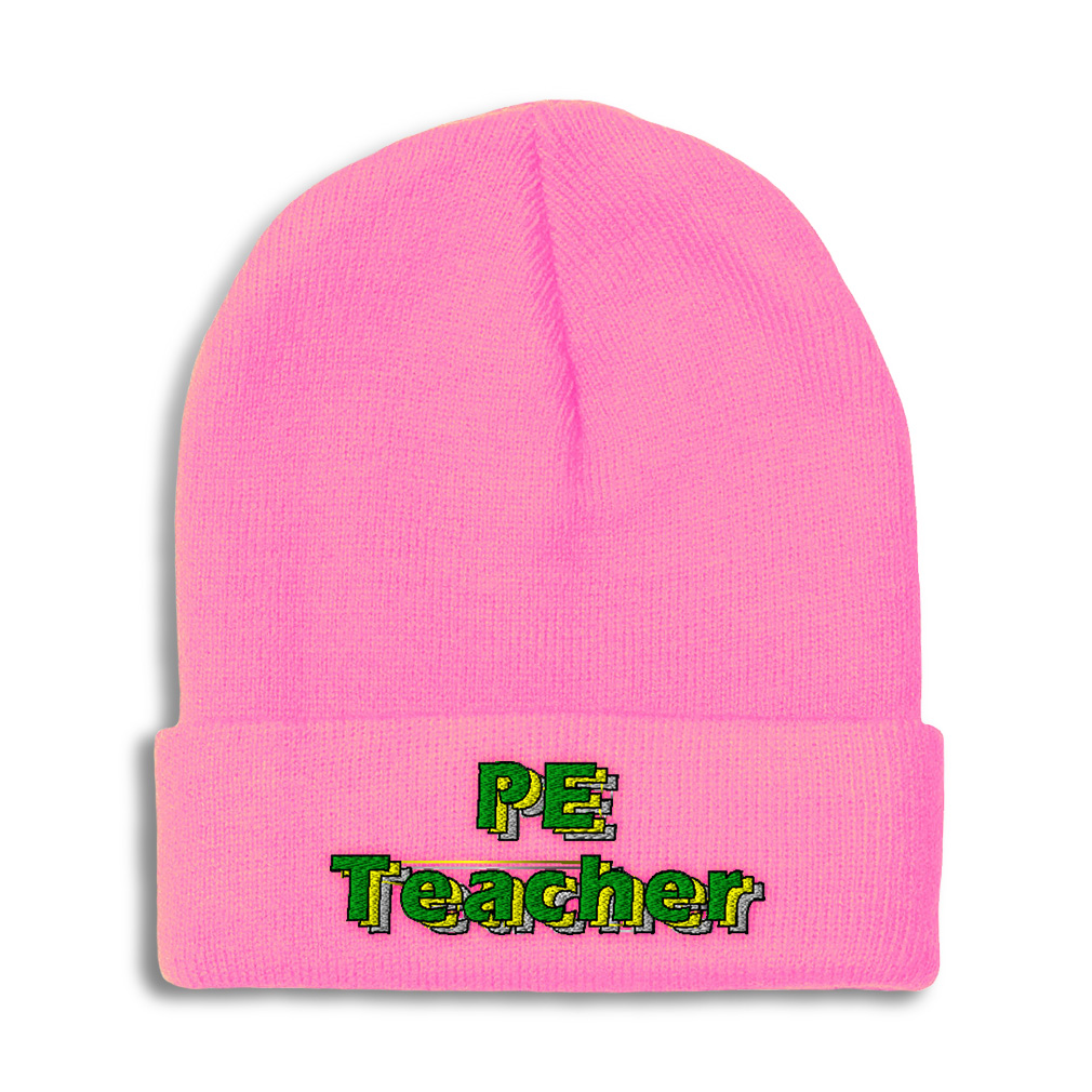 Beanies for Men Pe Teacher Winter Hats for Women Acrylic Skull Cap 1 ...