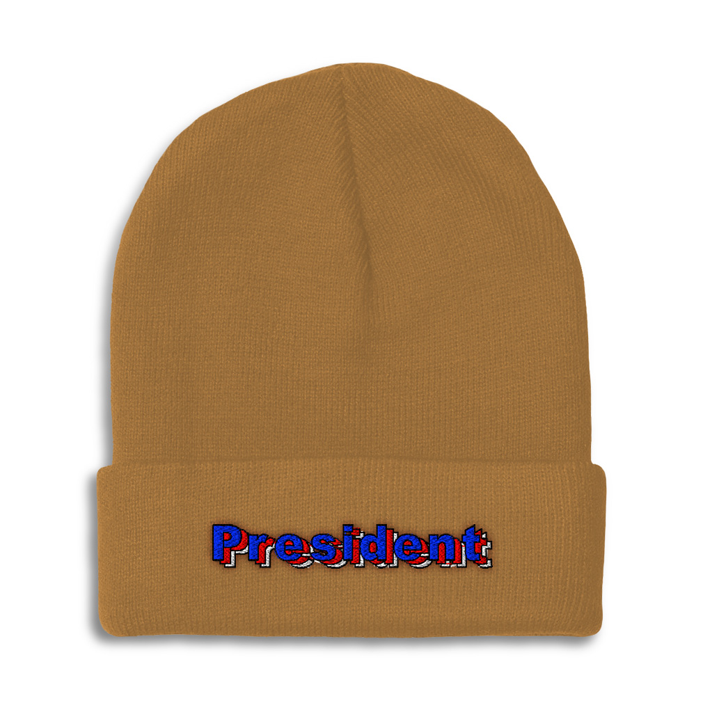 Beanies for Men President Winter Hats for Women Acrylic Skull Cap 1 ...