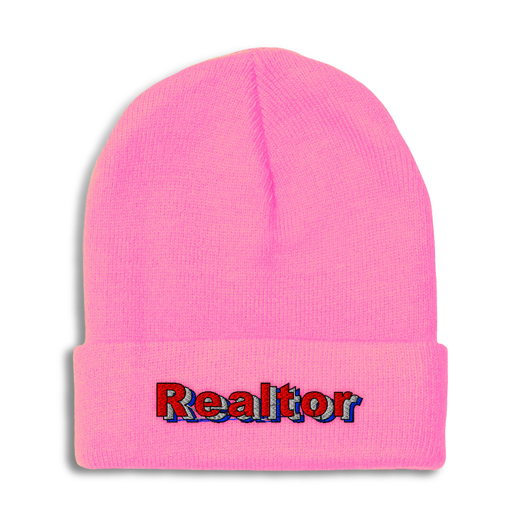 Beanies for Men Realtor Winter Hats for Women Acrylic Skull Cap 1 Size ...