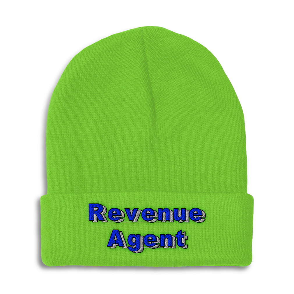 Beanies for Men Revenue Agent Winter Hats for Women Acrylic Skull Cap 1 ...