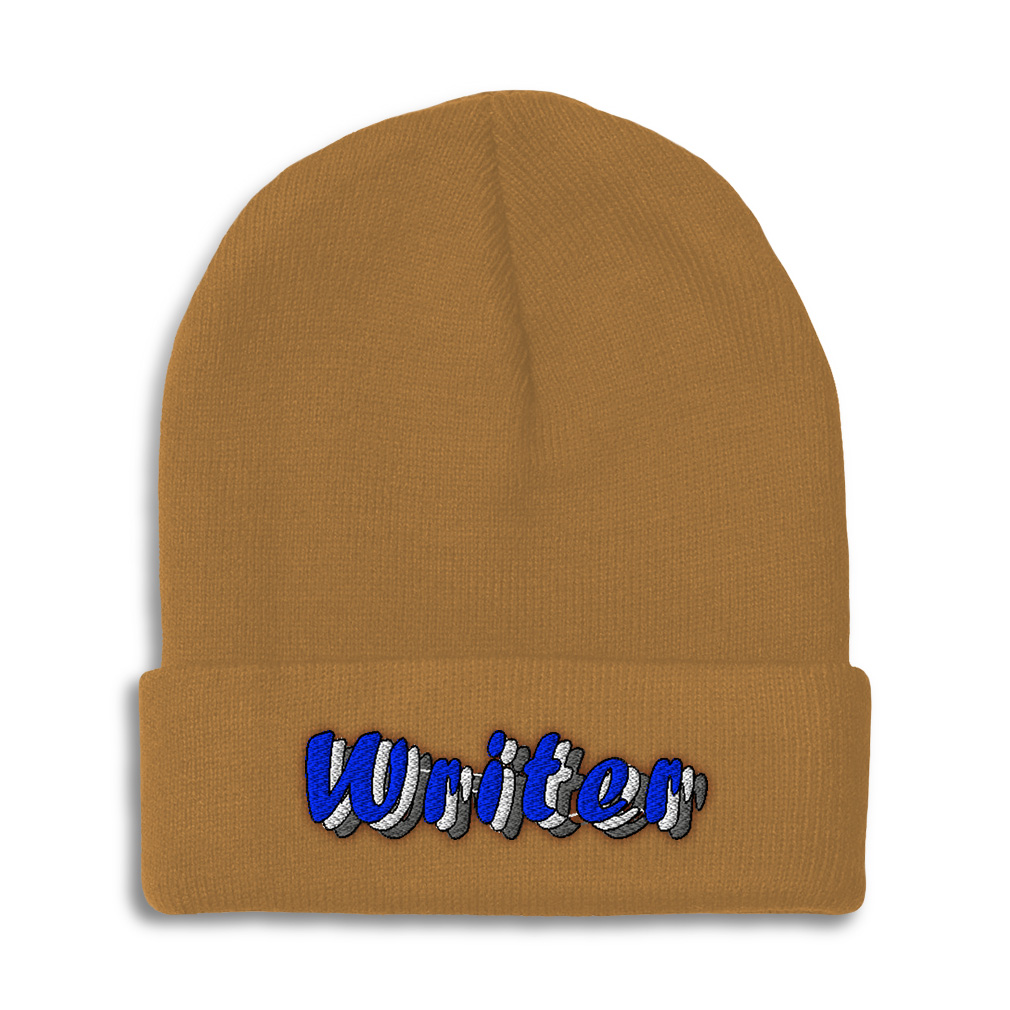 Beanies for Men Writer Winter Hats for Women Acrylic Skull Cap 1 Size ...