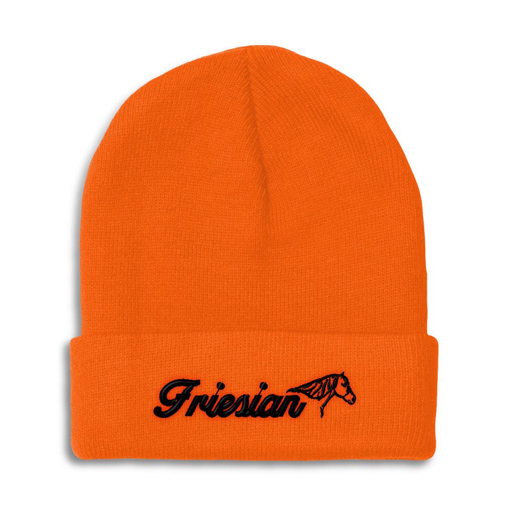 Beanies for Men Friesian Winter Hats for Women Acrylic Skull Cap 1 Size ...