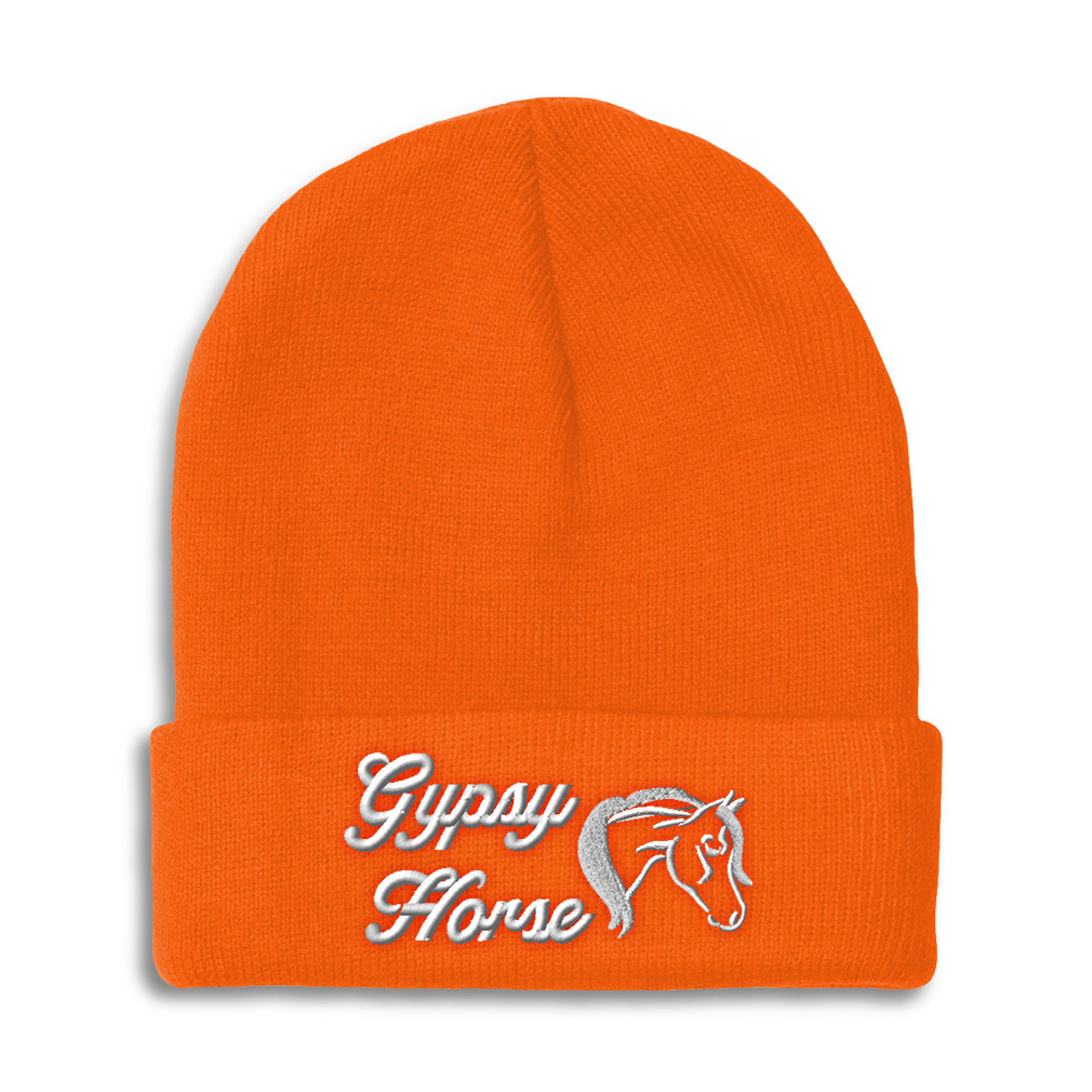 Beanies for Men Gypsy Horse Winter Hats for Women Acrylic Skull Cap 1 ...