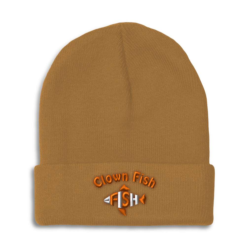 Beanies for Men Clown Fish Fish Winter Hats for Women Acrylic Skull Cap ...