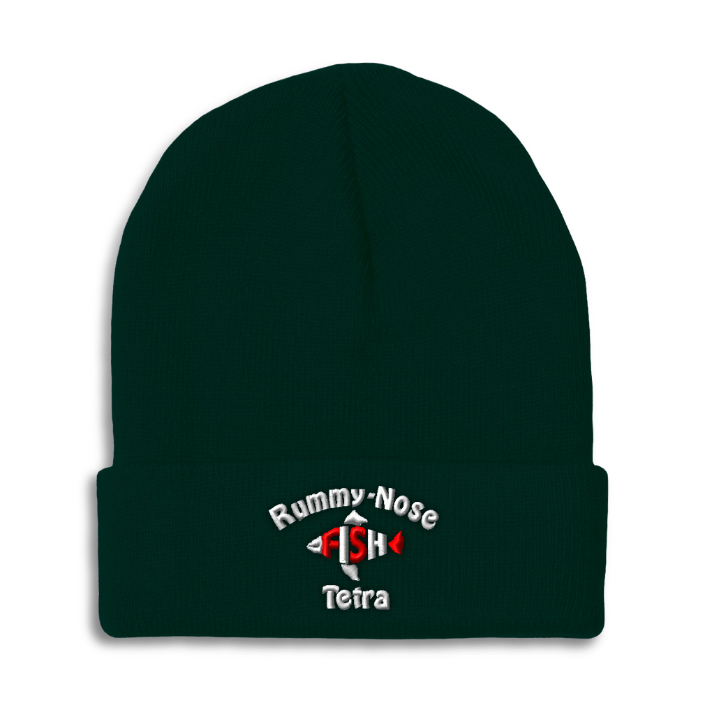 Beanies for Men Rummy-Nose Fish Tetra Winter Hats for Women Acrylic ...