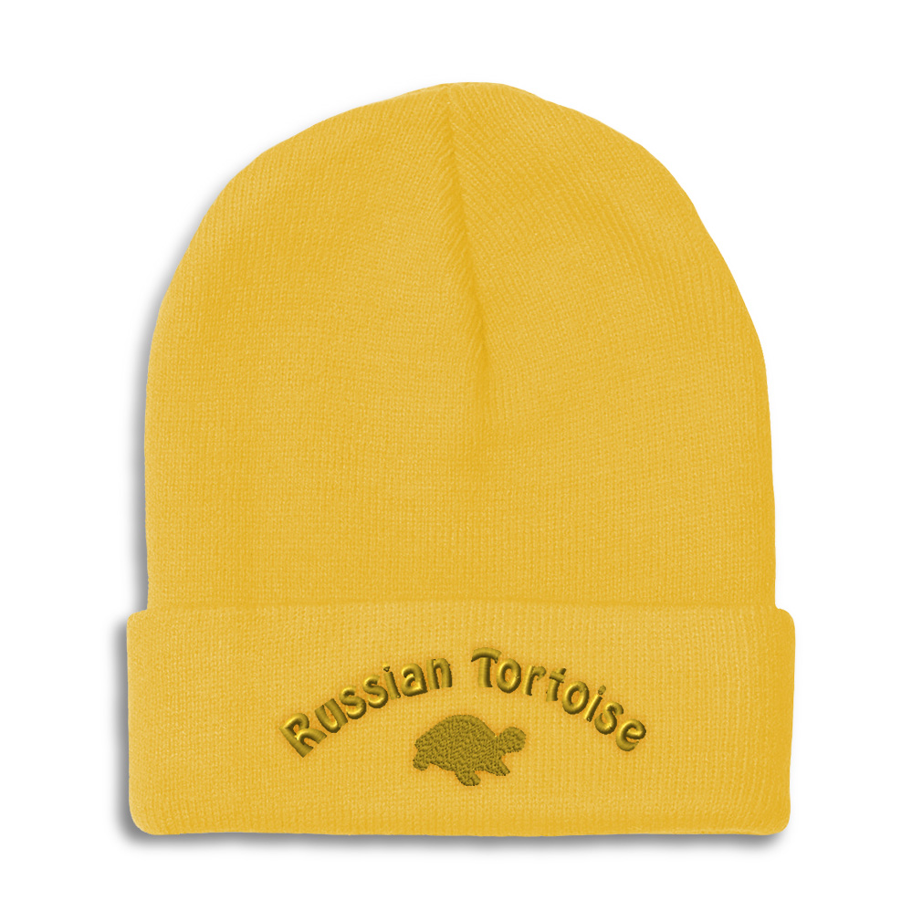 Beanies for Men Russian Tortoise Winter Hats for Women Acrylic Skull ...