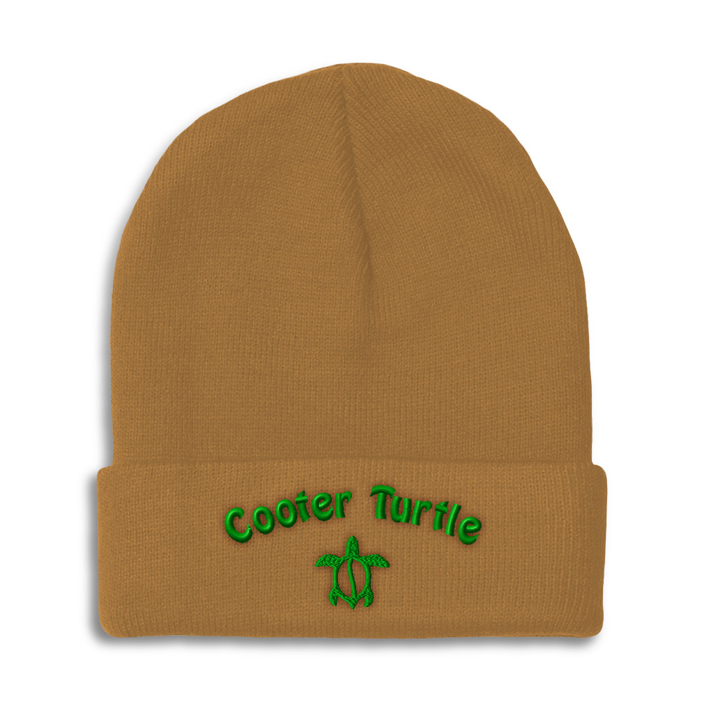 Beanies for Men Cooter Turtle Winter Hats for Women Acrylic Skull Cap 1 ...
