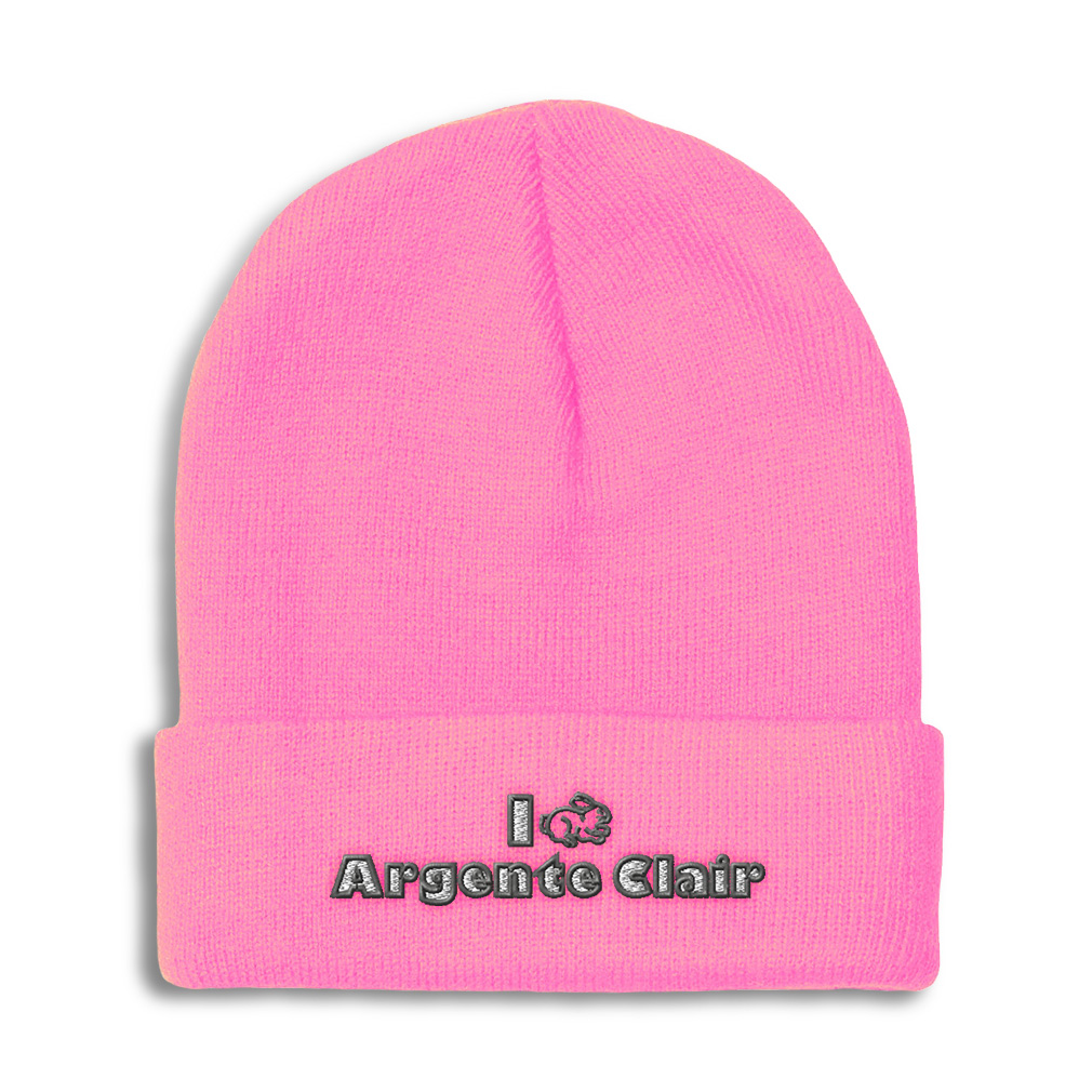 Beanies for Men I Rabbit Argente Clair Winter Hats for Women Acrylic ...