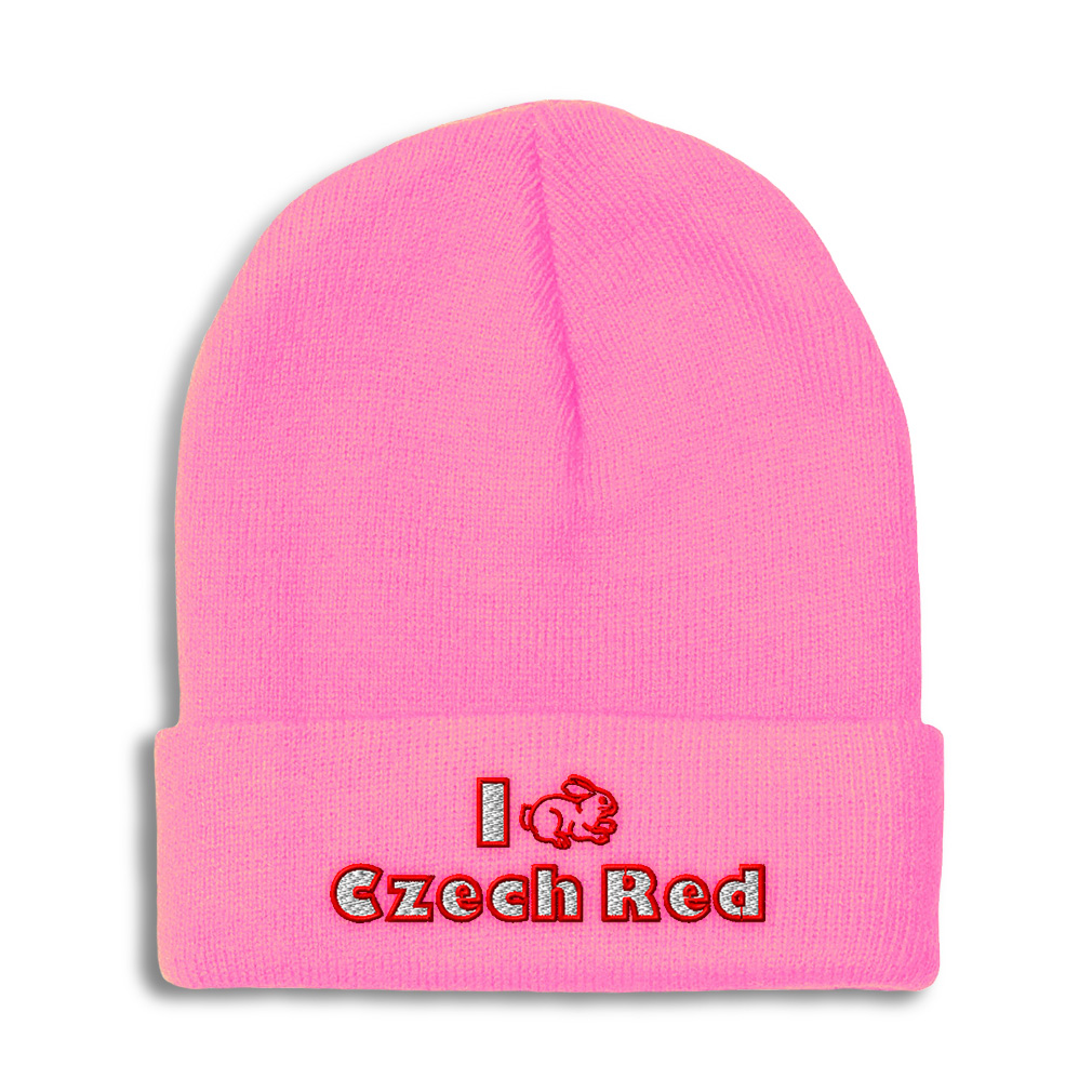 Beanies for Men I Rabbit Czech Red Winter Hats for Women Acrylic Skull ...