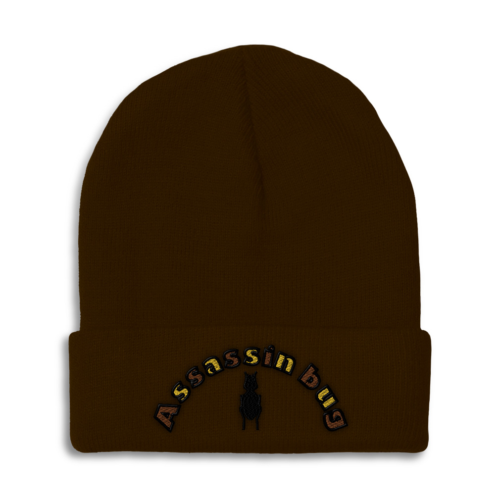 Beanies for Men Assassin Bug Winter Hats for Women Acrylic Skull Cap 1 ...