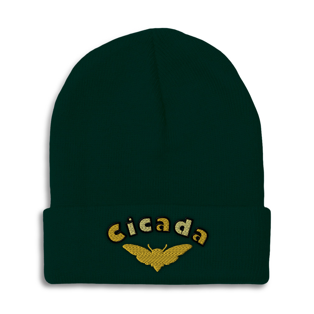 Beanies for Men Cicada Winter Hats for Women Acrylic Skull Cap 1 Size ...