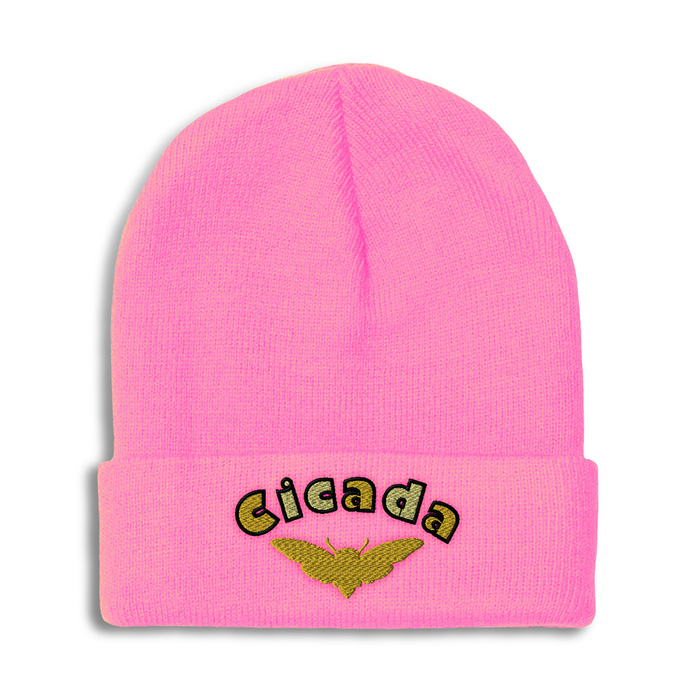 Beanies for Men Cicada Winter Hats for Women Acrylic Skull Cap 1 Size ...