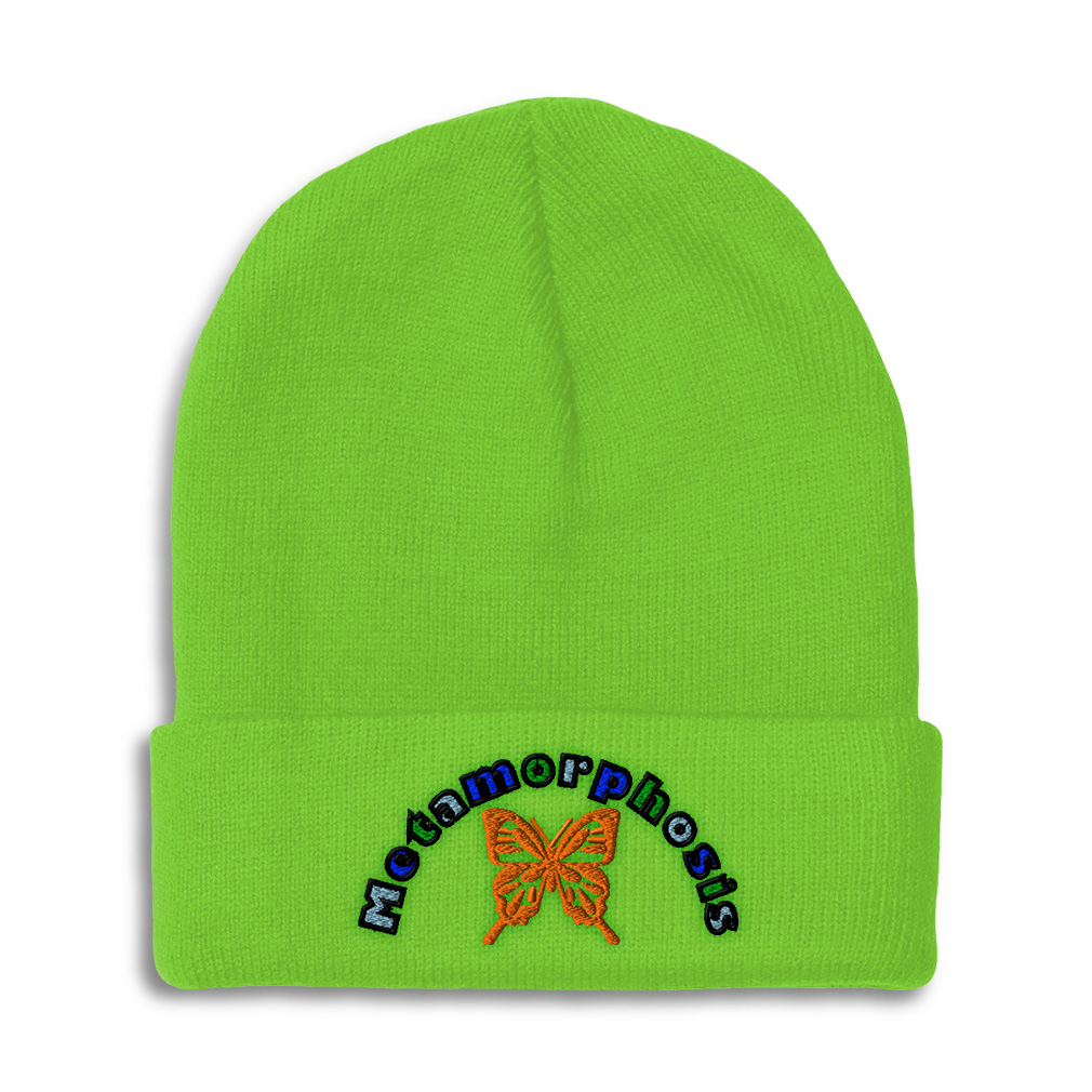 Beanies for Men Metamorphosis Winter Hats for Women Acrylic Skull Cap 1 ...