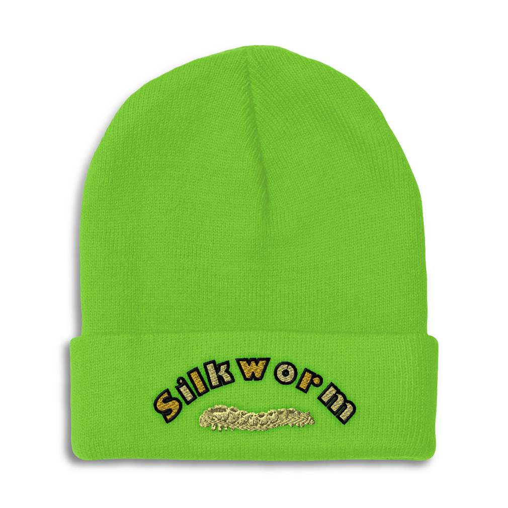 Beanies for Men Silk Worm Winter Hats for Women Acrylic Skull Cap 1 ...