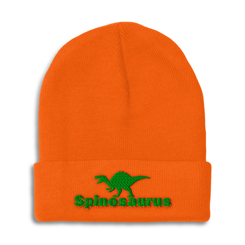 Beanies for Men Spinosaurus Winter Hats for Women Acrylic Skull Cap 1 ...