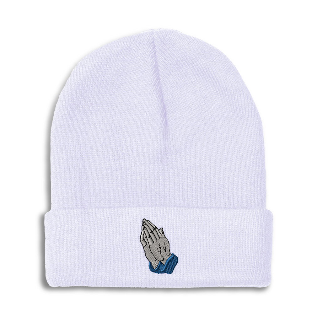 Beanies for Men Christian Prayer Jesus God Embroidery Acrylic Skull Cap ...