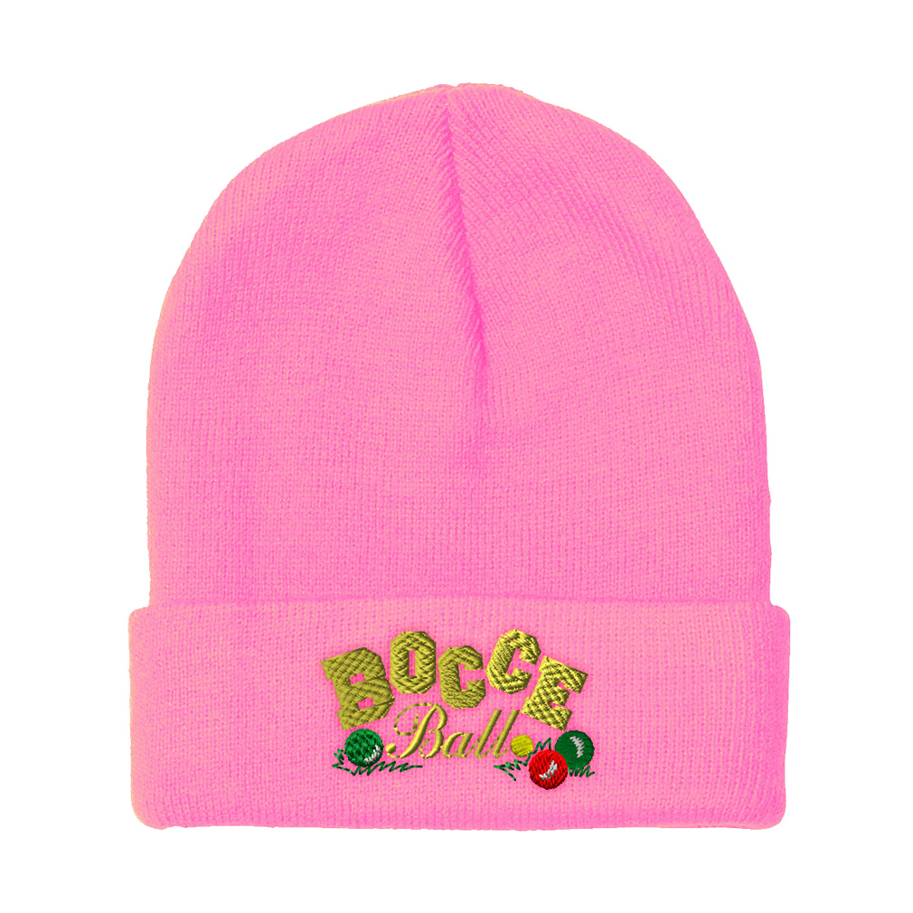 Beanies for Men Bocce Ball Embroidery Winter Hats Women Acrylic Skull ...